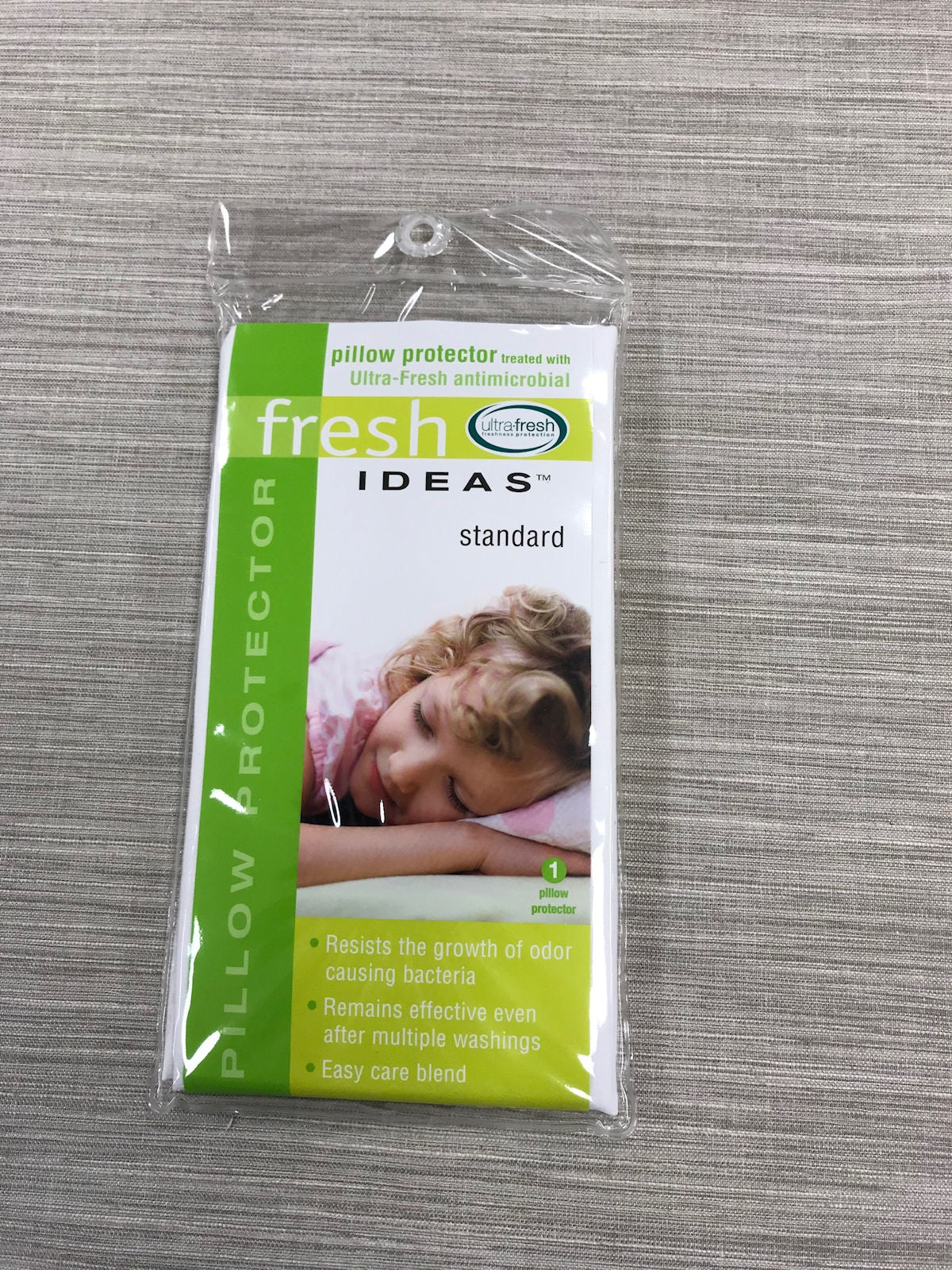 Fresh Ideas Anti Microbial Pillow Protector With Ultra Fresh